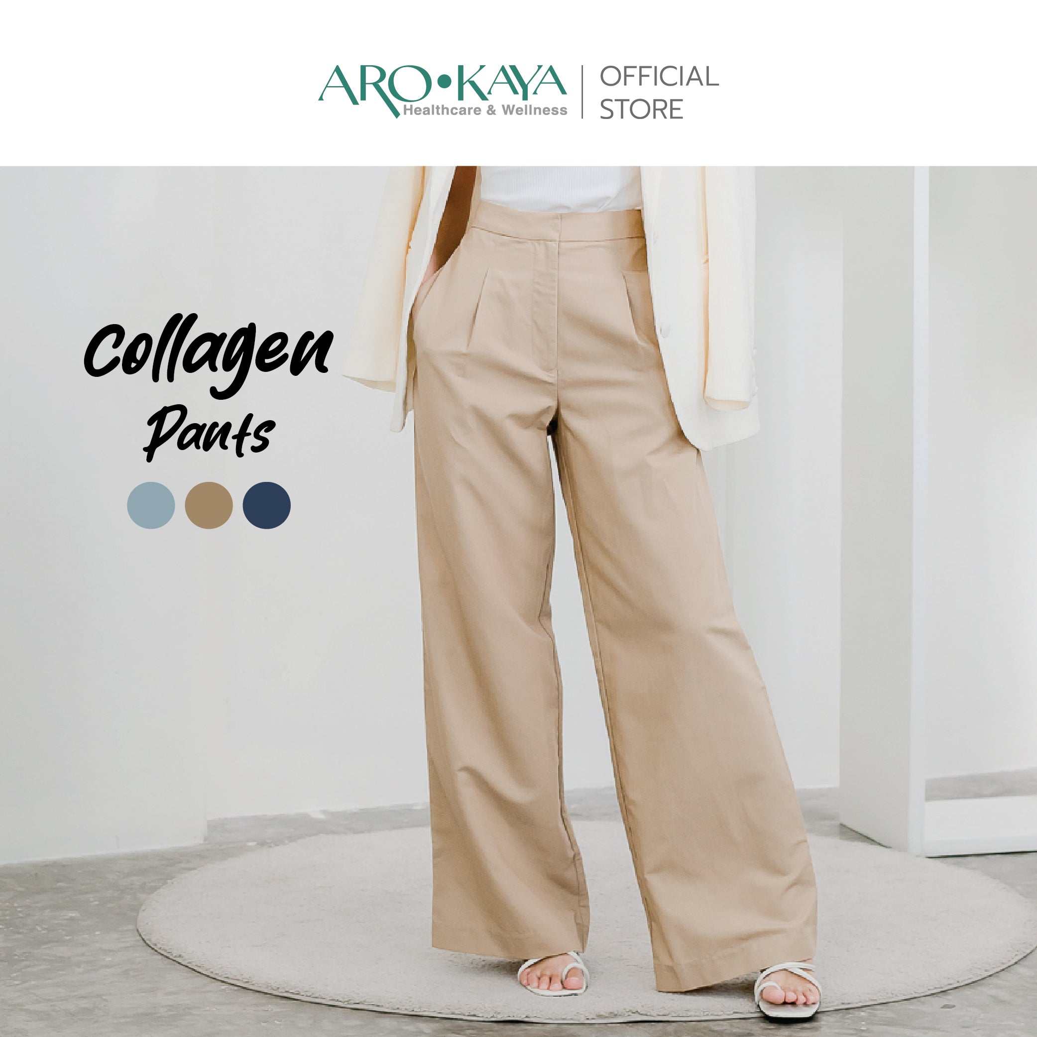 COLLAGEN LONG PANTS – AROKAYA
